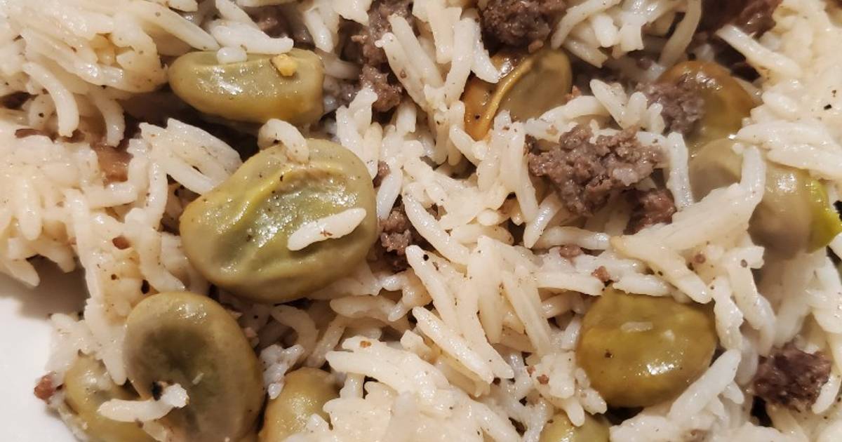 طريقة عمل رز بفول - 355 وصفة سهلة وسريعة - كوكباد