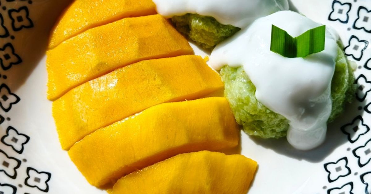 Resep Mango Sticky Rice Pandan Thailand oleh Dapua Mandeh By Lara ...