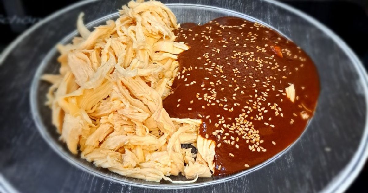 Mole Con Pollo Receta de M.A- Cookpad