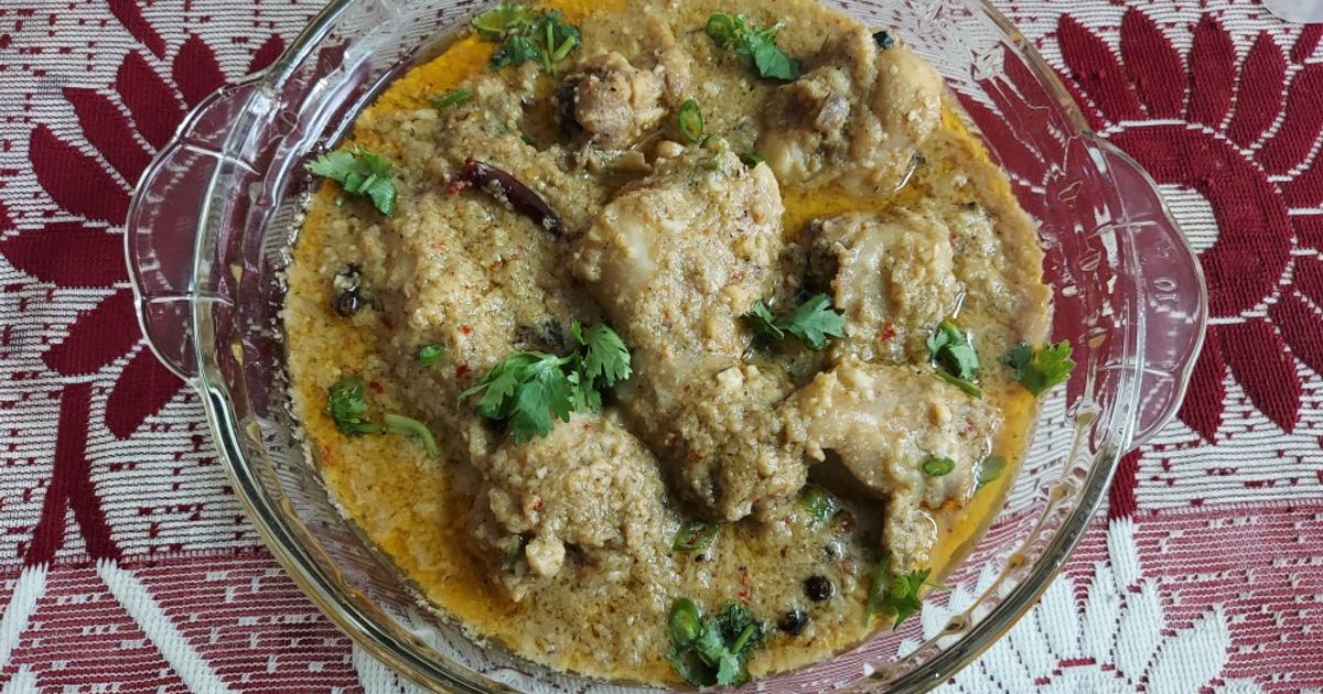 Kandhari Chicken Gravy Recipe by Kumkum Chatterjee - Cookpad