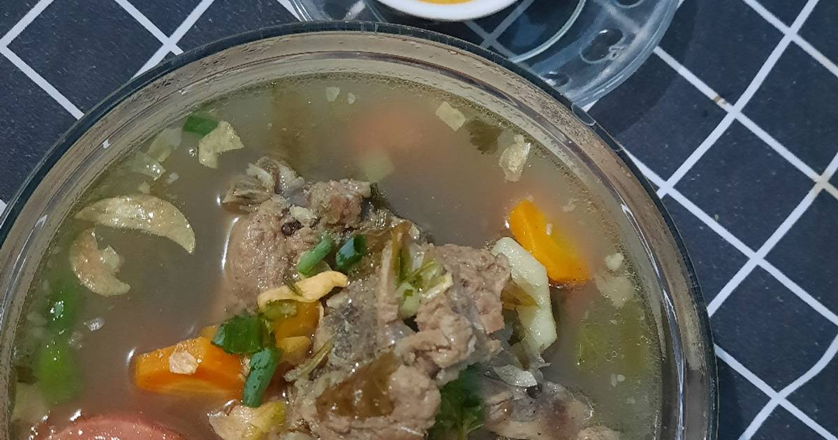 Resep Sup iga sapi oleh Visty Khresnaputri - Cookpad
