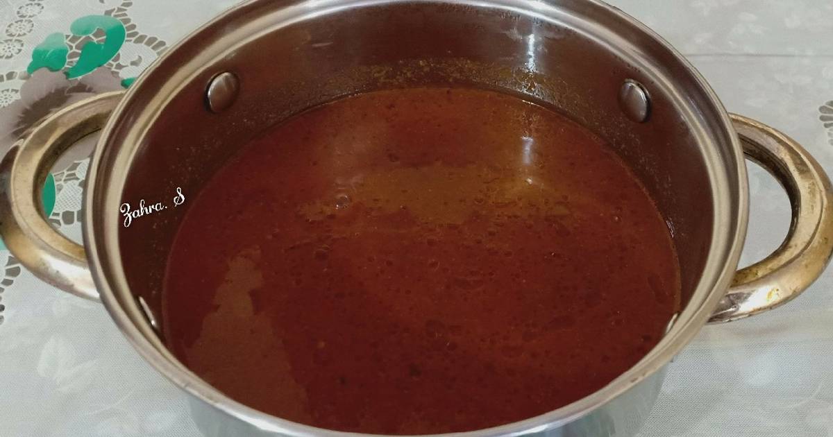 Dakkous (spicy tomato garlic sauce) Recipe by Zahra Shaikh - Cookpad