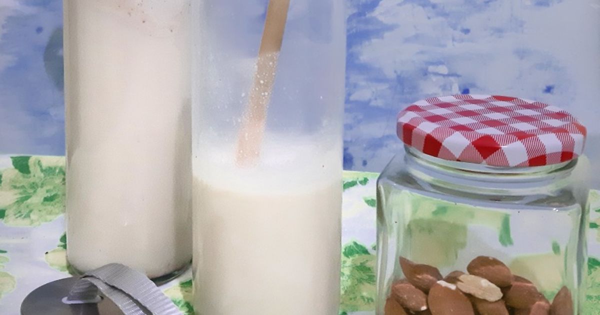 Resep Susu Almond Home Made oleh fitriwahyu - Cookpad