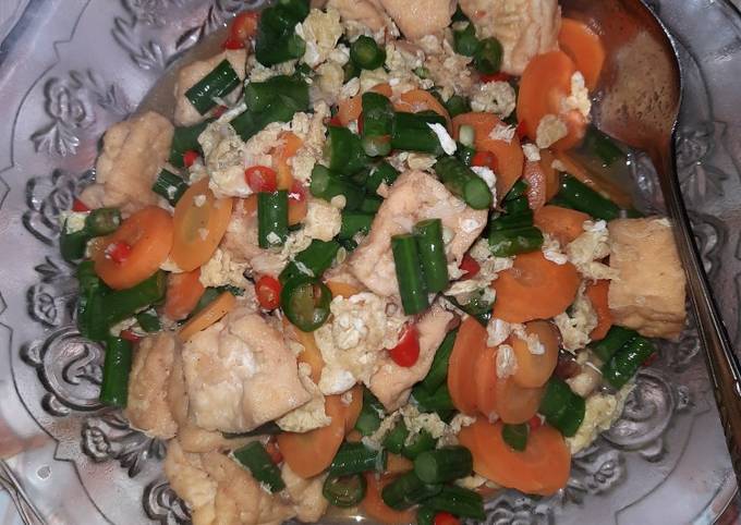 Resep Capcay tahu sayur oleh Syafni Ardila - Cookpad