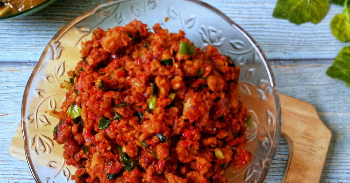 Resep Sambal Oncom oleh Erika Damayanti "Cemilan Kakak Mika" - Cookpad