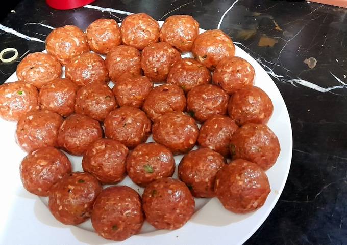 😇Mutton koftey😇 Recipe by Zainab Khan - Cookpad