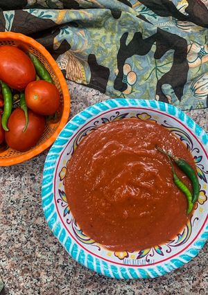 Daqqus|Arabic Tomato Sauce/Soup 🍲 Recipe by MrsRiasat Ali - Cookpad
