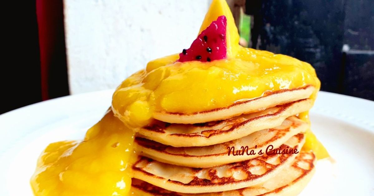 Resep Milky Potatoes Pancake With Mango Saos oleh Febriana Tri Kusuma ...