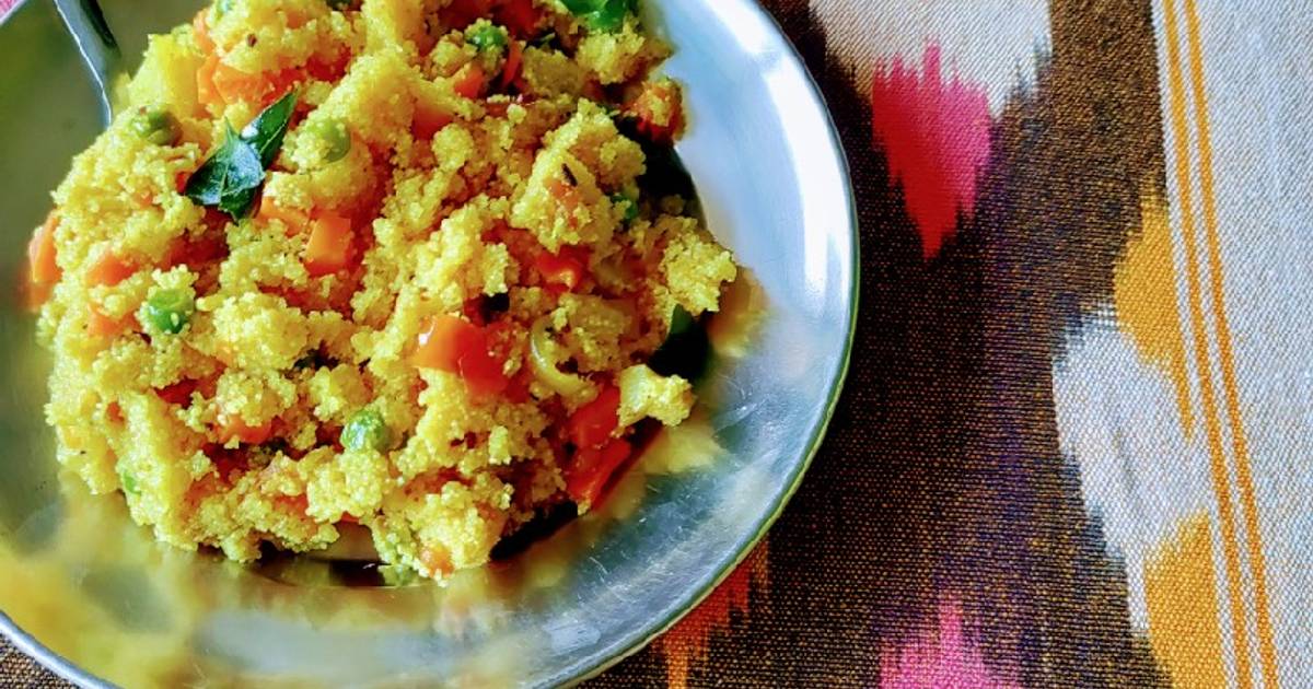 Mix vegetable Sooji Upma Recipe by Dr.Madhumita Mishra - Cookpad