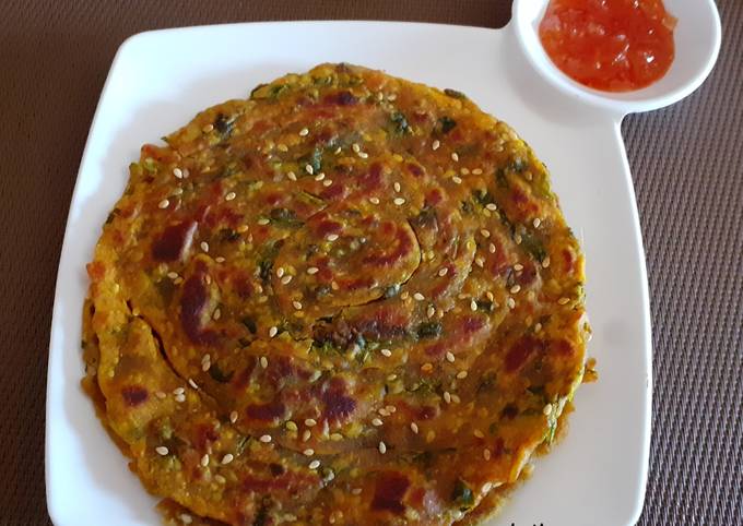 Methi Lachha Thepla Recipe by Jasmin Motta _ #BeingMotta - Cookpad