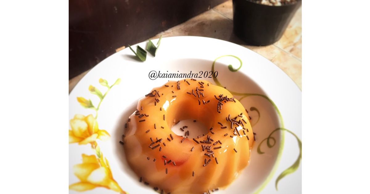 Resep Puding Wortel Jeruk Mix Jelly Susu oleh Kaianiandra - Cookpad