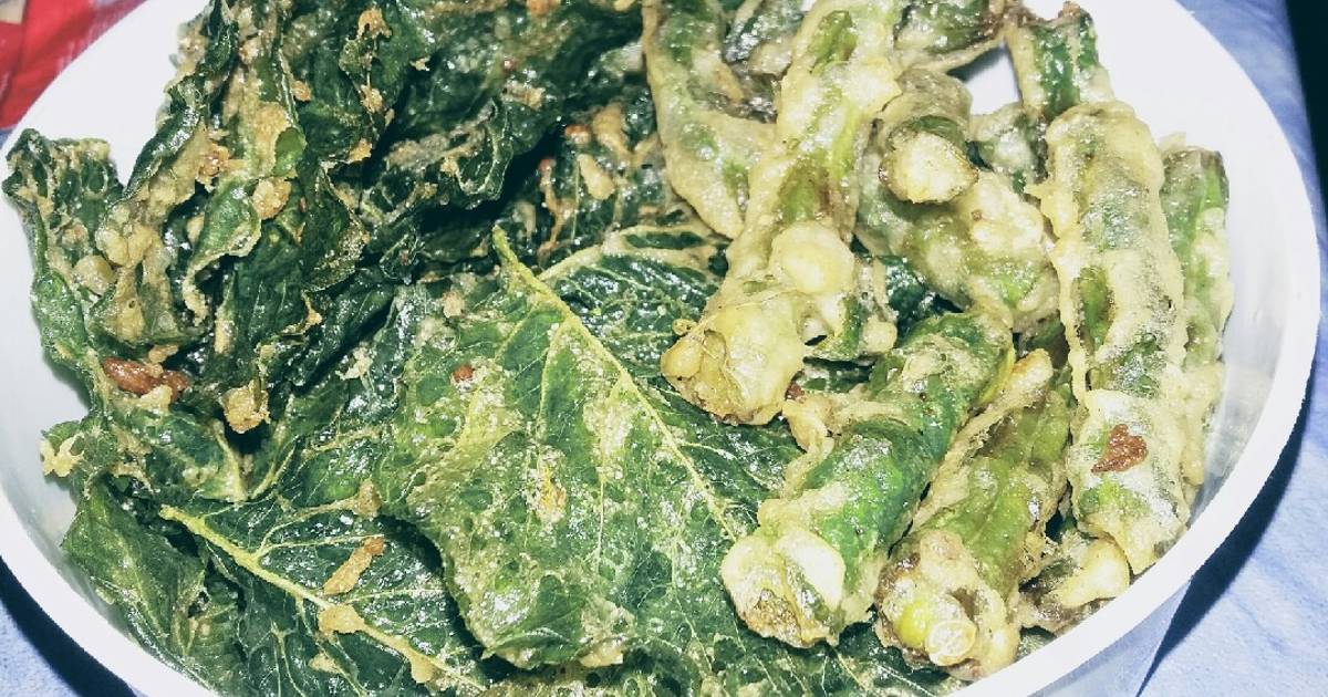 38 resep rempeyek bayam crispy enak dan mudah - Cookpad