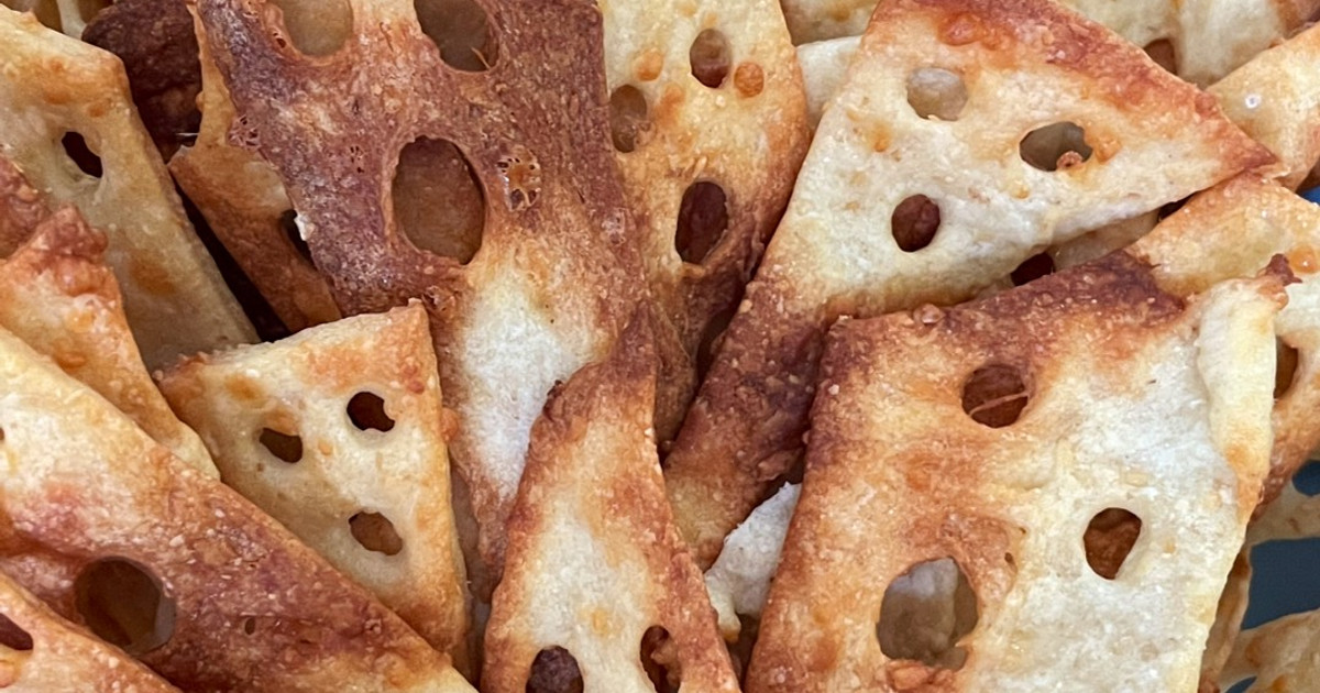 Sajtos Szellemes Kovászos Kréker | meri316 receptje - Cookpad receptek