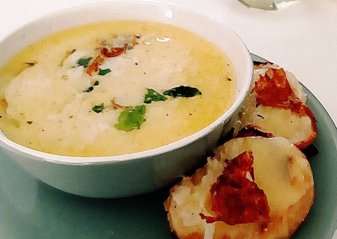 Francia hagymaleves | Emília Fürj receptje - Cookpad receptek