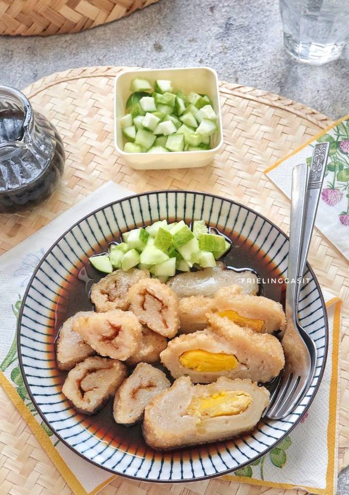 Resep Pempek Lenjer Gulung Ebi dan Kapal Selam oleh Frielingga Sit ...
