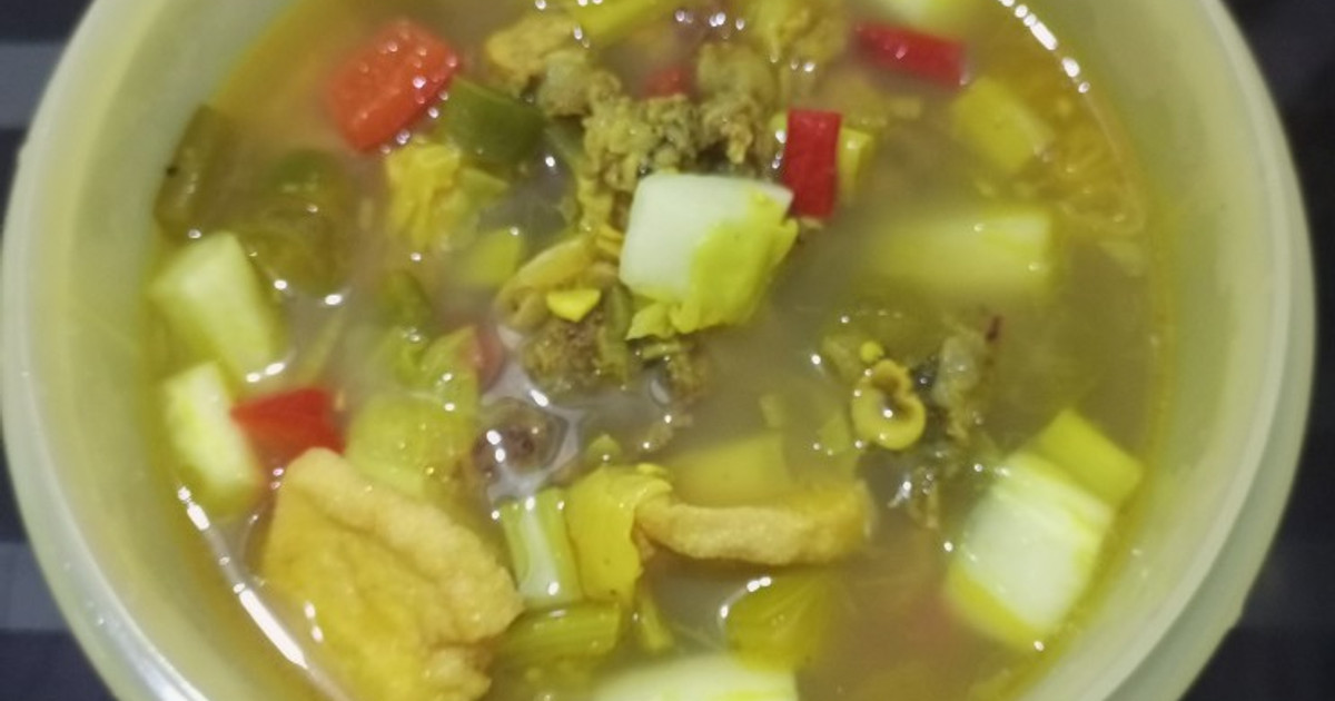 Resep Sayur Asem Tulang Sapi (Lada Hitam) oleh Fitzaki Kitchen - Cookpad