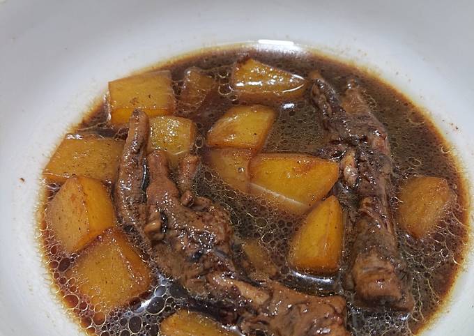 Resep Semur Kentang Ceker Simple oleh Geby Sabrina Ekawati Dimjati ...