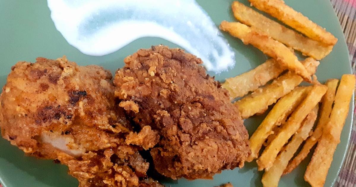 Chicken broast Recipe by faryal - Cookpad