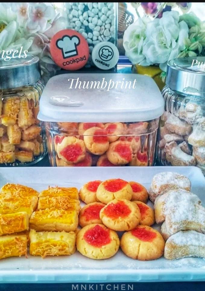 Resep 1 Adonan Kue Kering Untuk Aneka Variasi | Cookies Sat Set oleh ...