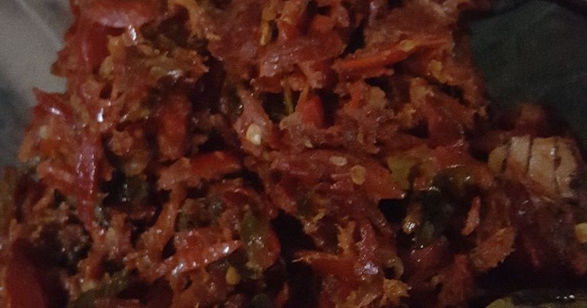 Resep Sambal Burog#Bikin Ramadhan Berkesan oleh ratna - Cookpad