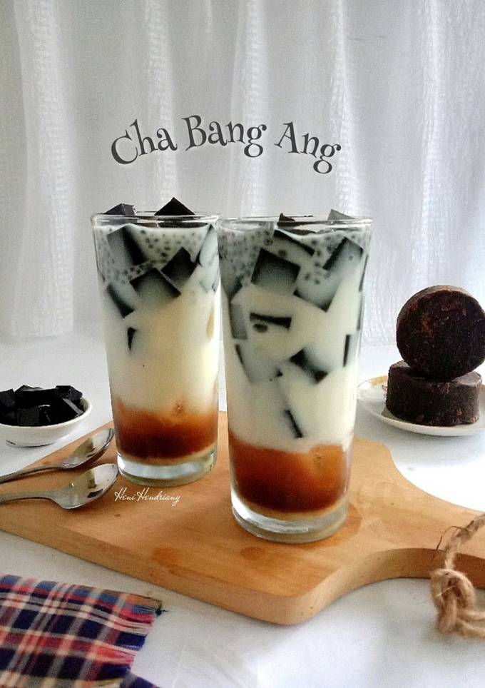 Resep Cha Bang Ang/Aroikah Thai Dessert Drink oleh Heni Hendriany - Cookpad