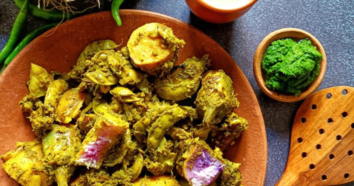 Ubadiyu / Matka Undhiyu Recipe by spicequeen - Cookpad