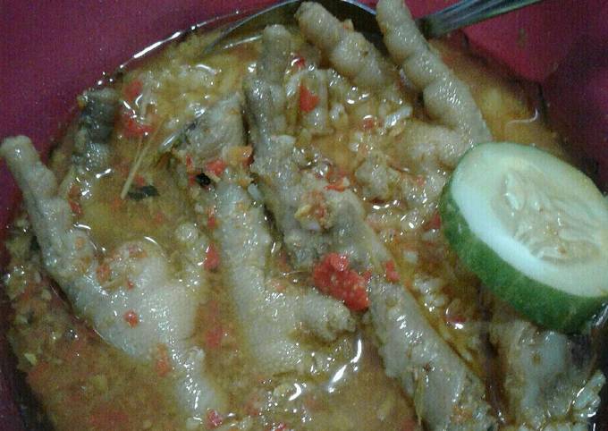Resep Ceker setan malang oleh indah yuliantina - Cookpad