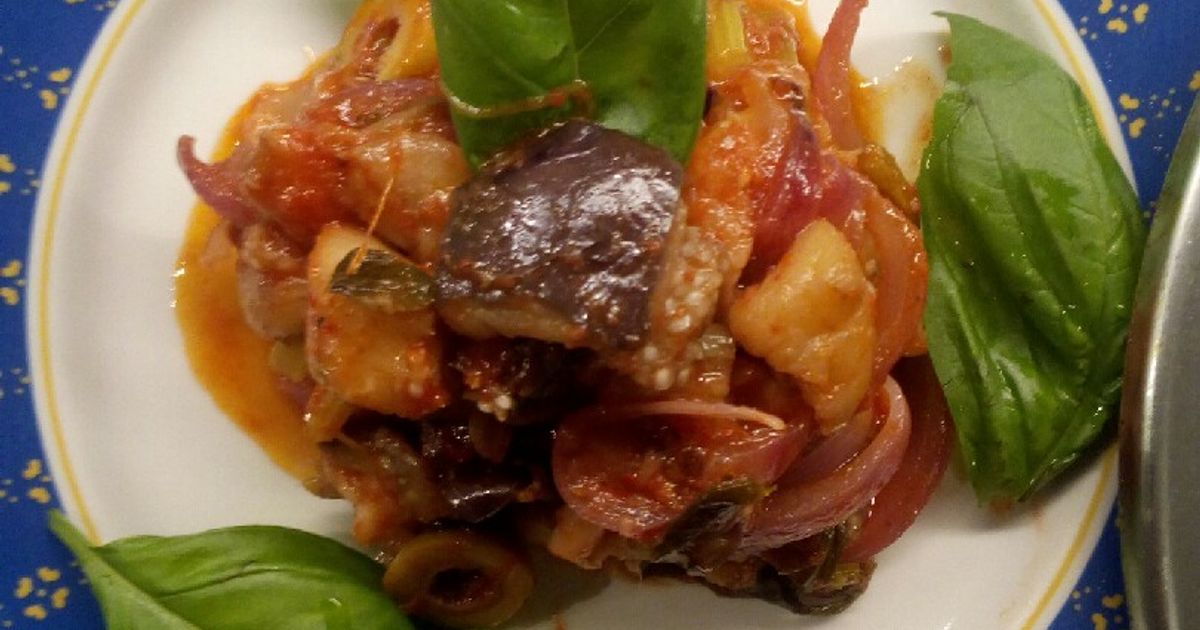 Ricetta Caponata Di Melenzane Alla Siciliana Con Il Coperchio Magik ...
