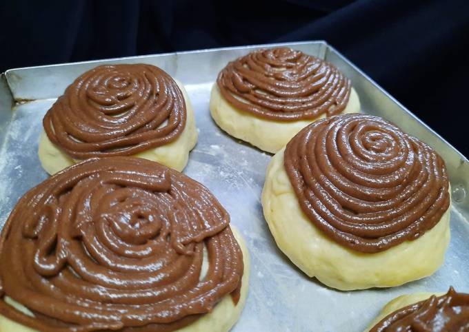 Resep Roti Coffe Bun (Roti O sederhana) oleh Evie Durotun - Cookpad