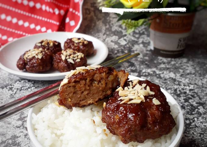 Resep Tteok-Galbi 떡갈비 (Korea Beef Patties) oleh Wina Septiani - Cookpad