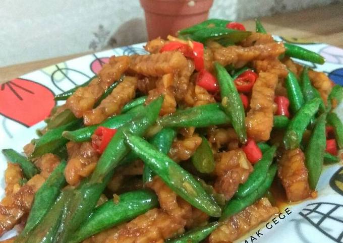 Resep Oseng Buncis Tempe Pedas Manis oleh Elisabeth Febrina Sebayang ... Resep Oseng Buncis Tempe Pedas Manis oleh Elisabeth Febrina Sebayang ...