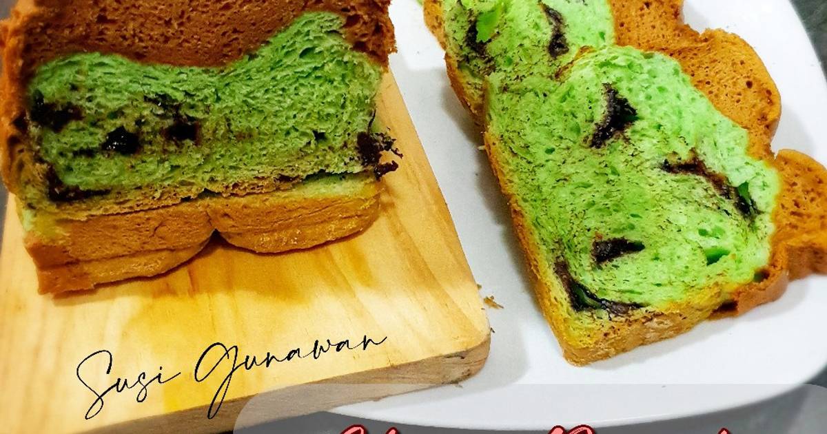 Resep Choco Pandan Bread Cake oleh Susi Gunawan - Cookpad