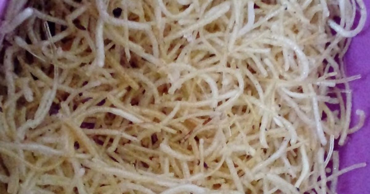 Rice Vermicelli Crispy Snack Recipe By Leli Nad
