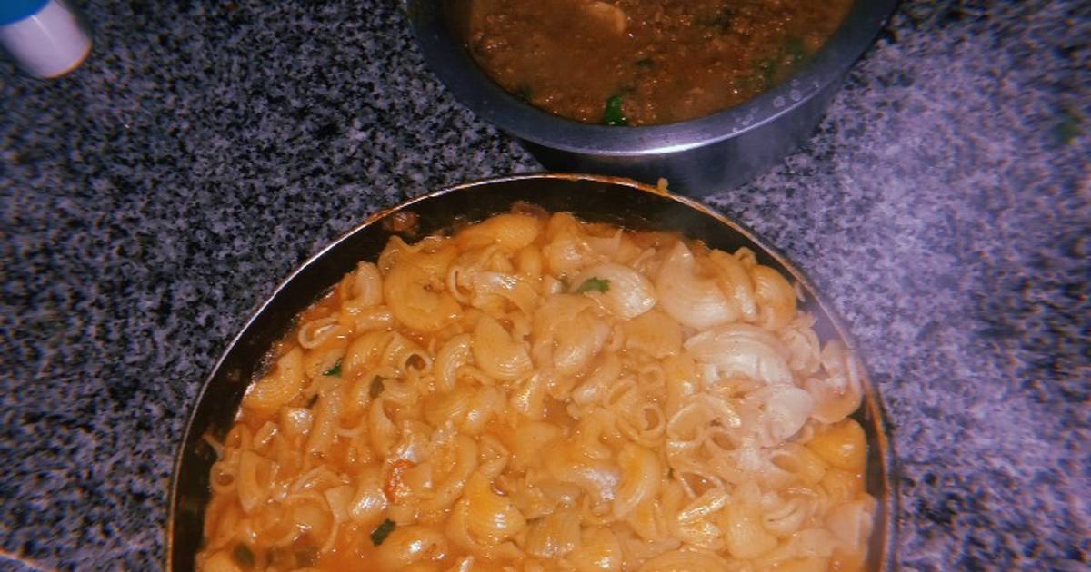 Macaroni with minced meat Recipe by Shazzy - Cookpad