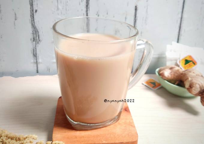 Resep Ginger creamy tea oleh Nyanyah - Cookpad