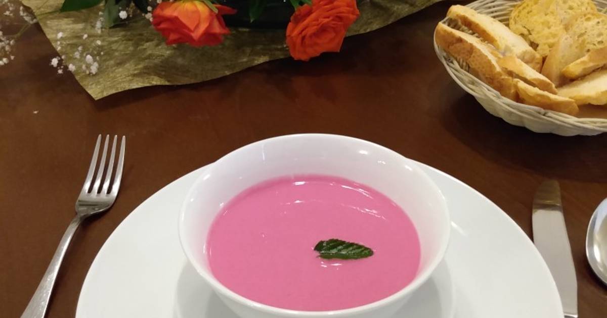 Sopa de betabel - 279 recetas caseras- Cookpad