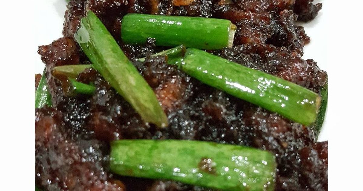 Resep Mongolian Beef (Daging Sapi Ala Mongolian) oleh Amalia ...