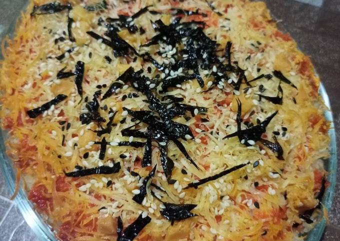 Resep Mentai Rice simple oleh Dina Yuandha - Cookpad