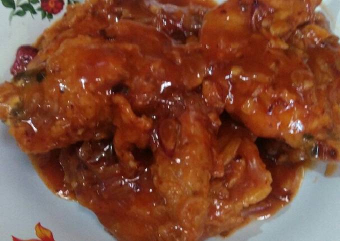 Resep Fire chicken wings (sadas) oleh Umi hani - Cookpad