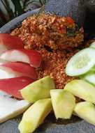 3 resep rujak buah colek enak dan sederhana ala rumahan - Cookpad