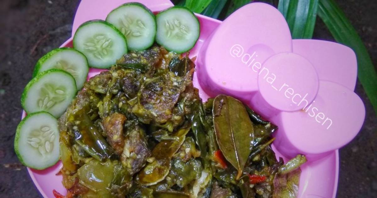 Resep Daging sapi goreng sambal ijo oleh DapurUmmi - Cookpad