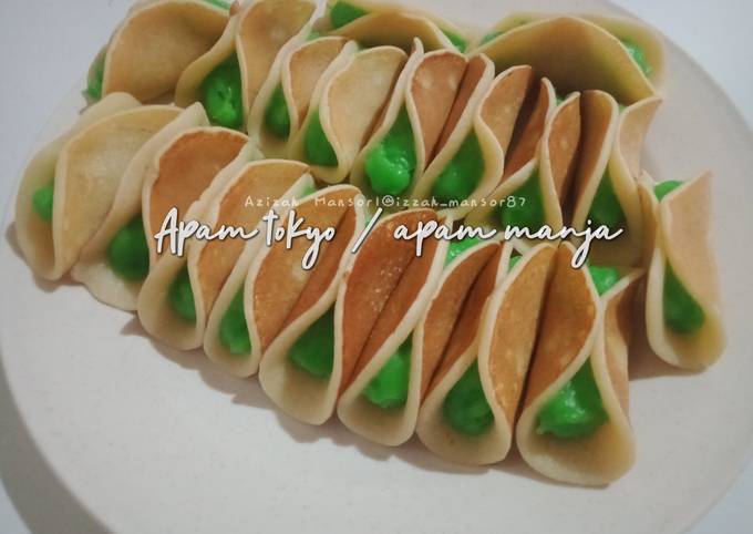 Resipi Apam tokyo / apam manja oleh Azizah Mansor - Cookpad