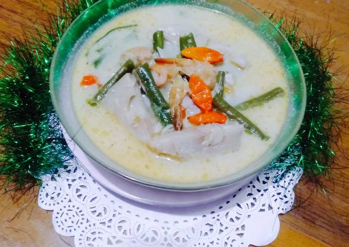 Resep Lodeh tewel kacang panjang oleh Dyah Wahyu Sulistiani - Cookpad