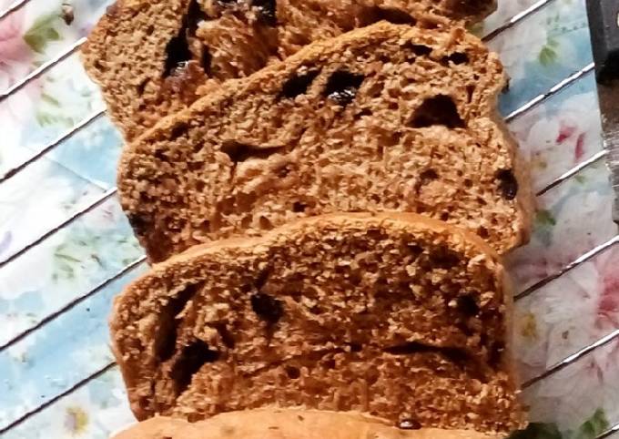 Resep Roti Tawar Coklat Chips Oleh Guspratiwi Cookpad