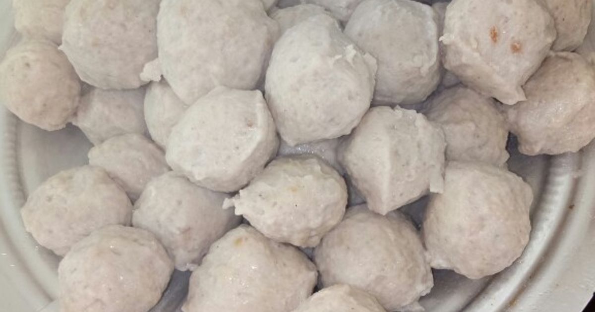Resep Bakso Solo Super Halus oleh liefa - Cookpad