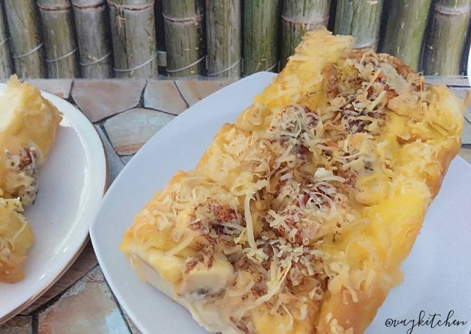 Resep Puding Panggang Roti Tawar-Pisang oleh Vay Kitchen - Cookpad