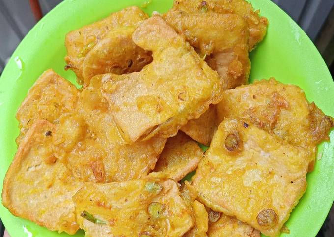 Resep Tahu mendoan oleh dapur adell 🌼 - Cookpad