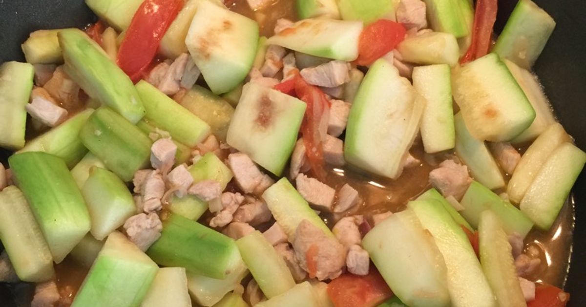 Resep Zucchini Asem" Ayam oleh Spyro - Cookpad