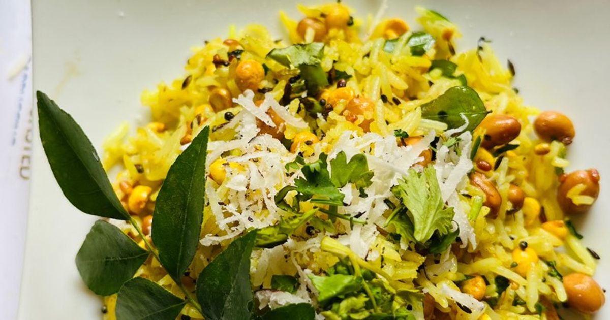 Karnataka Special Rice Chitrana Recipe by Shobha Deshmukh - Cookpad