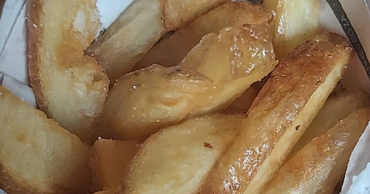Triple-Cooked Chips Recipe by Boitumelo - Cookpad